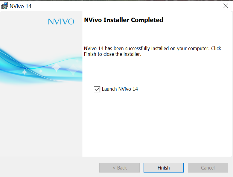 NVivo Installation guide - Windows 10 – IT Services - University of Derby