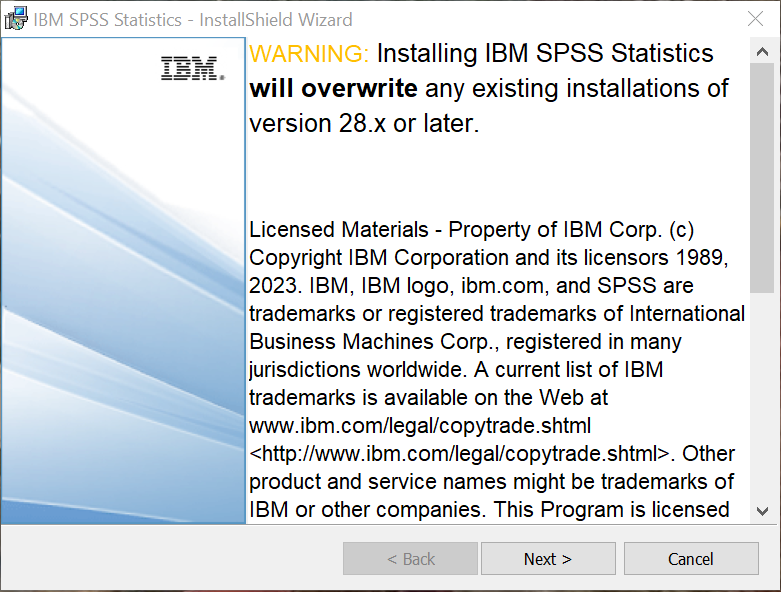 SPSS - Install and Activate on your Windows PC at home – IT Services ...