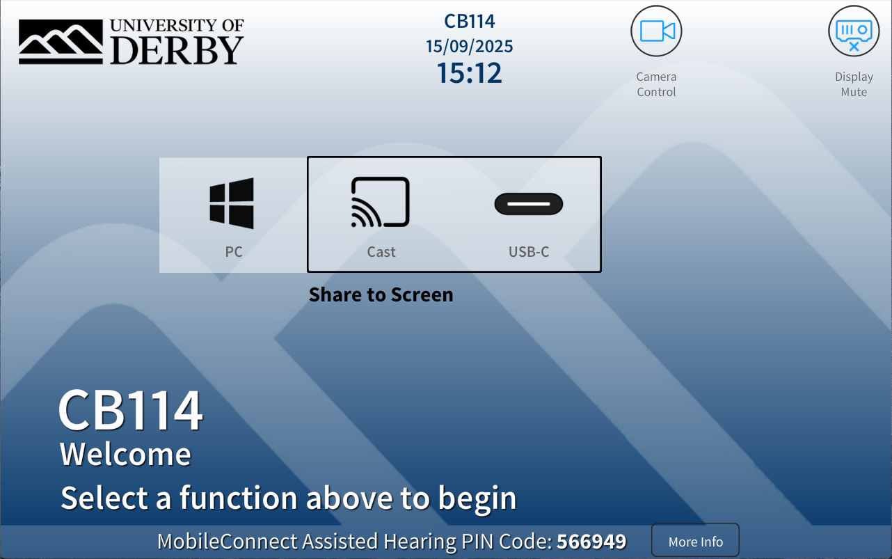 Cavendish Building CB114 Trading Room – IT Services - University of Derby