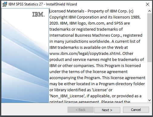 SPSS - Install and Activate on your Windows PC at home – IT Services ...